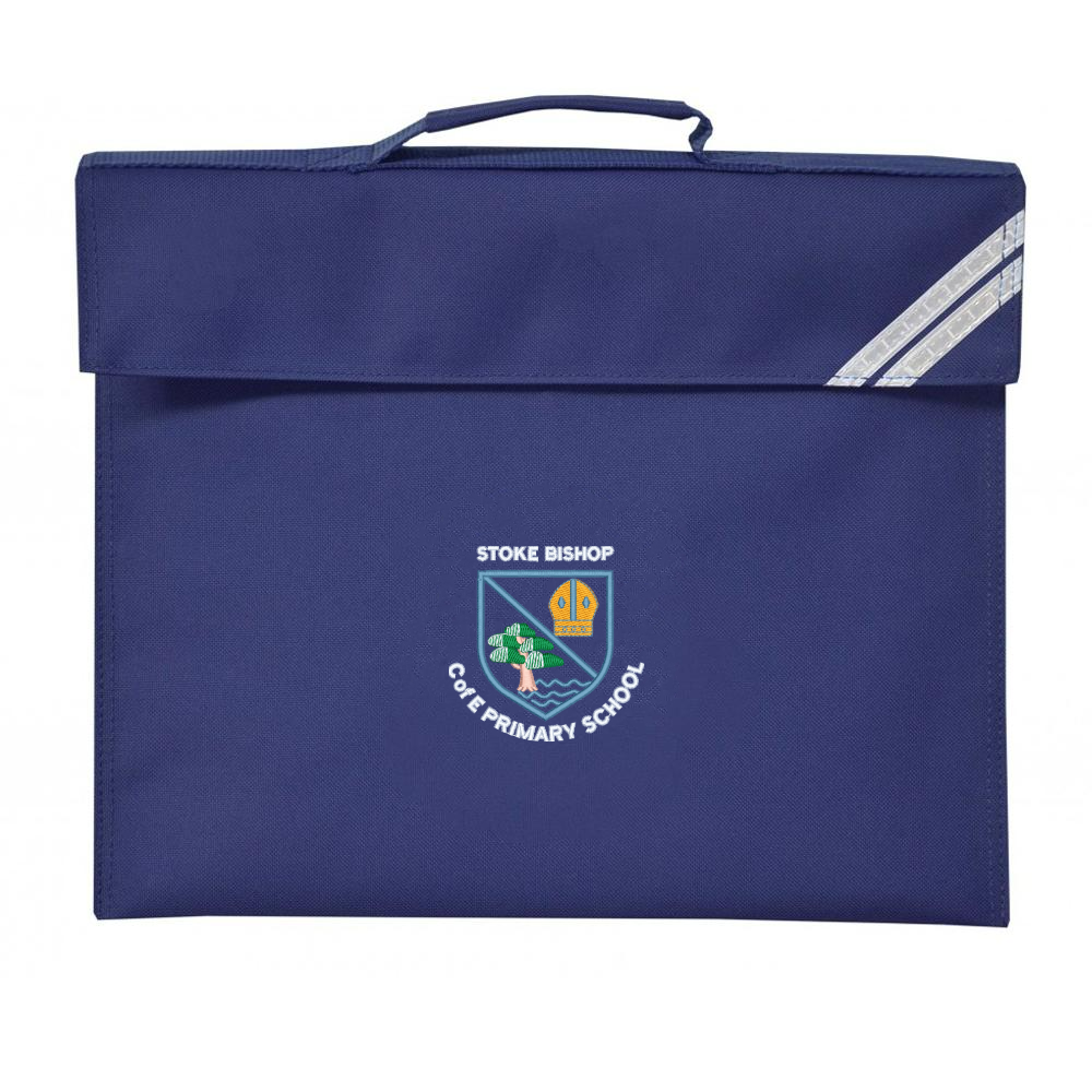 Stoke Bishop C of E Primary School Book Bag - Navy – Andrew Hyde