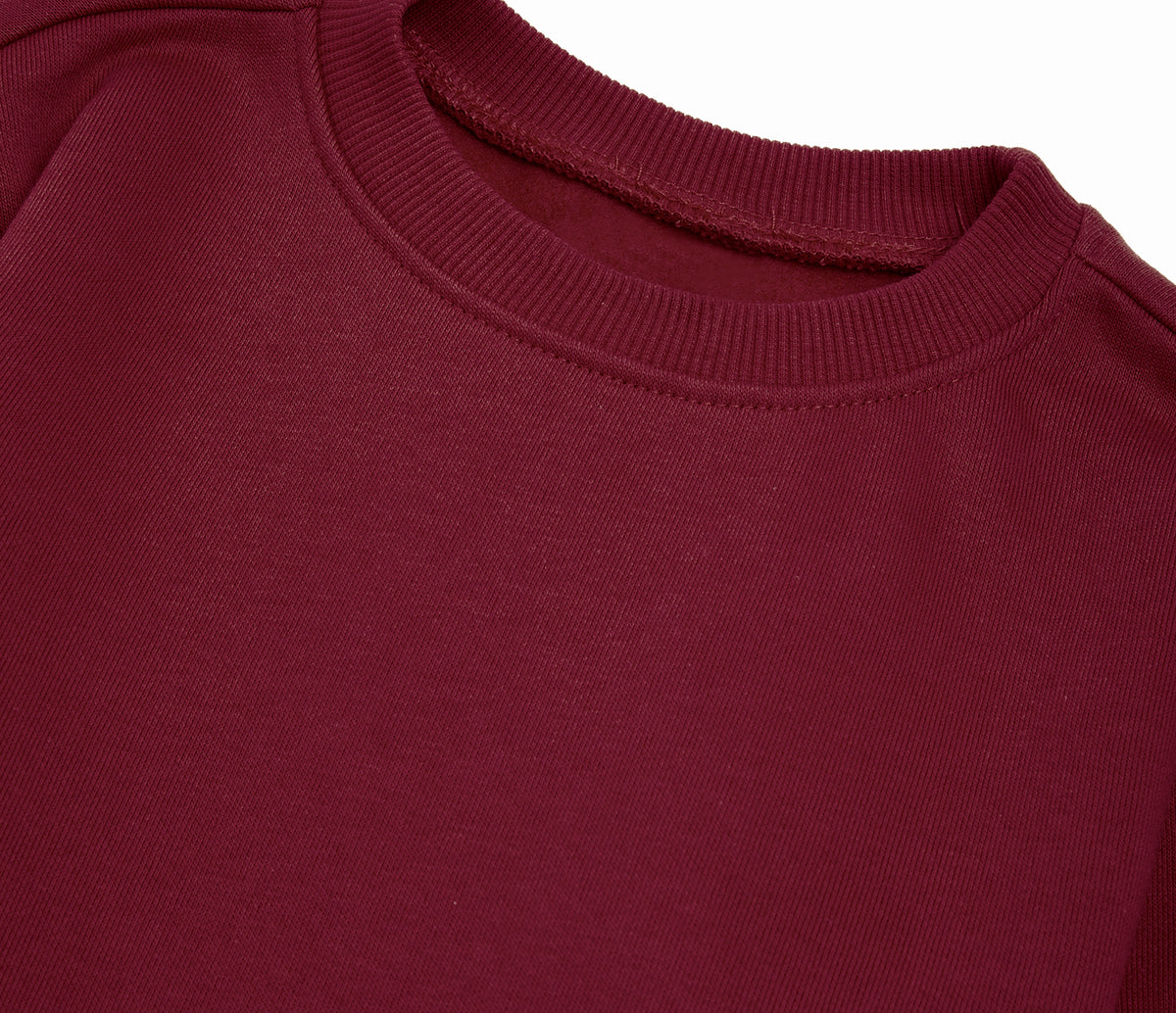 Stornoway Primary School Sweatshirt - Dark Maroon – Andrew Hyde